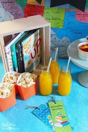 Create a Reading and Snack Table with SunnyD - Michelle's Party Plan-It