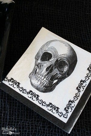 Black and White Halloween Skull Party - Michelle's Party Plan-It