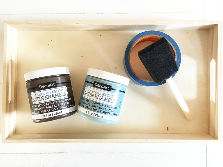 DIY Valet Tray | Entryway Organization & DecoArt - Michelle's Party Plan-It
