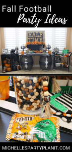 Fun Fall Football Party Ideas - Michelle's Party Plan-It