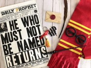 DIY Harry Potter Keychain | 3D Print Project - Michelle's Party Plan-It