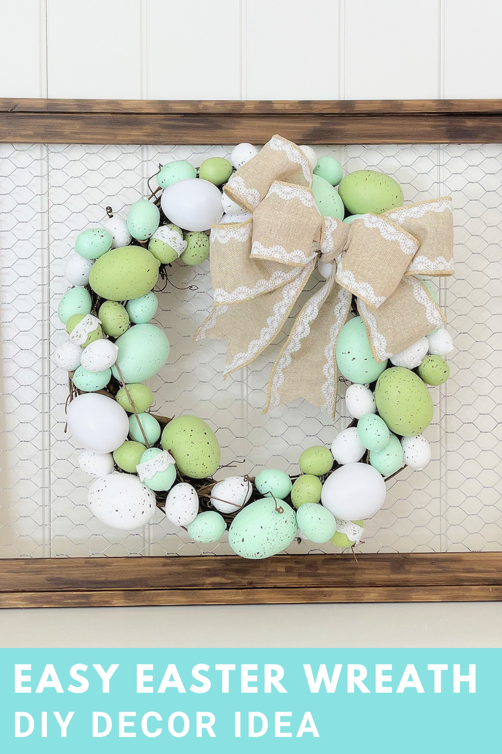Easy Easter Wreath - Michelle's Party Plan-It