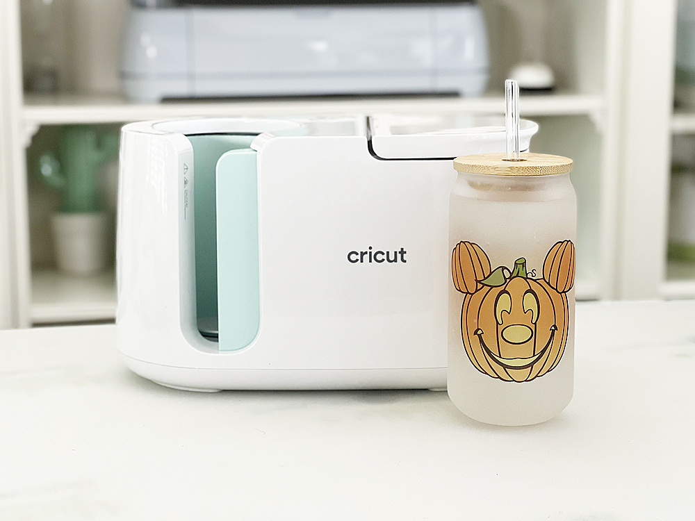How To Sublimate Frosted Glass Can Tumblers With The Cricut Mug Press 