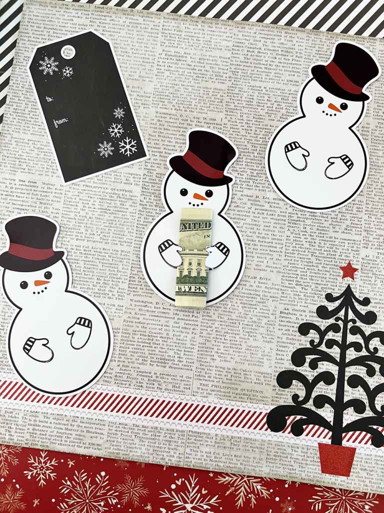 DIY Snowman Money Holder - Michelle's Party Plan-It