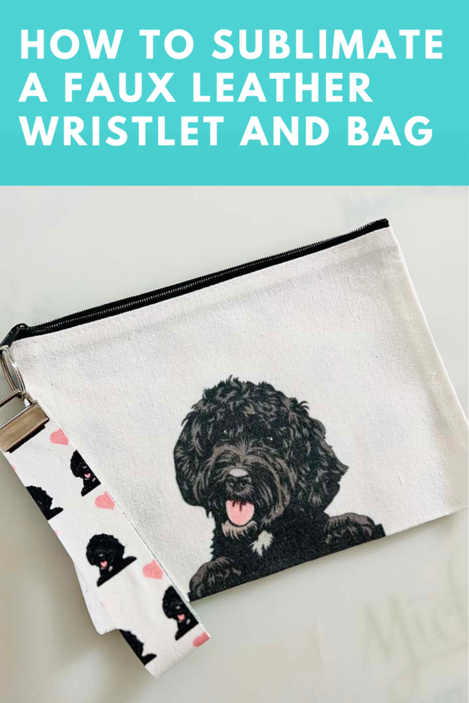 How To Sublimate A Faux Leather Wristlet And Bag Set Michelles Party