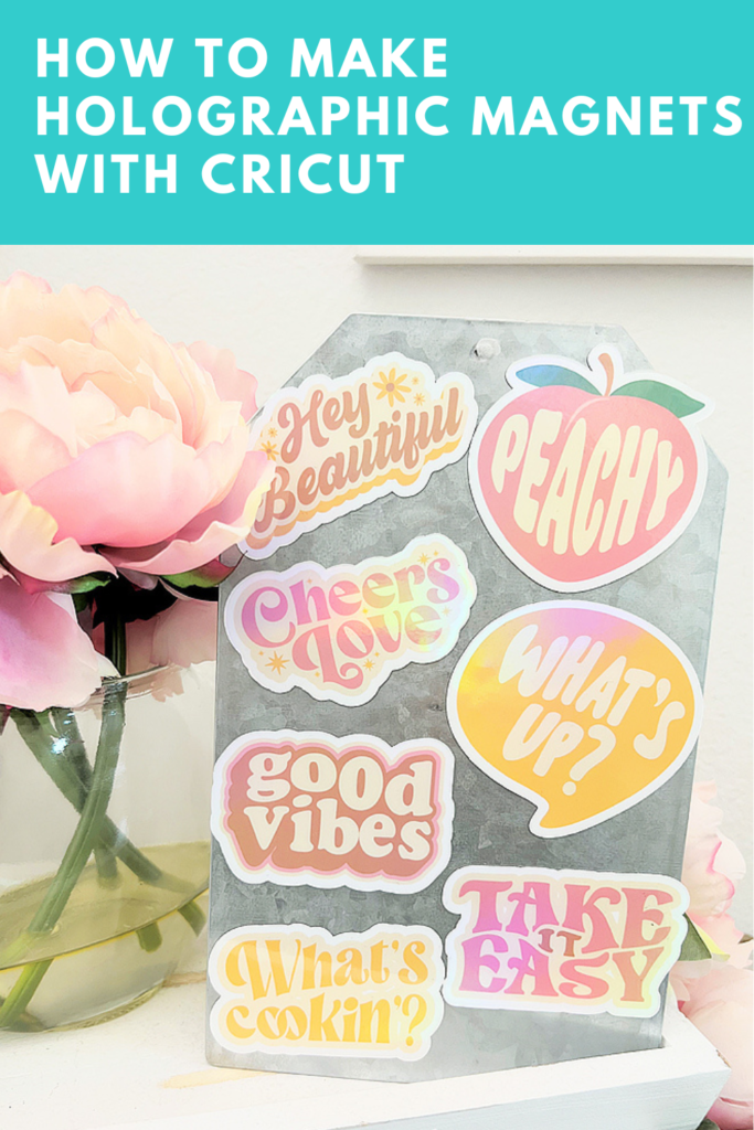 How to Make Holographic Magnets with Cricut - Michelle's Party Plan-It