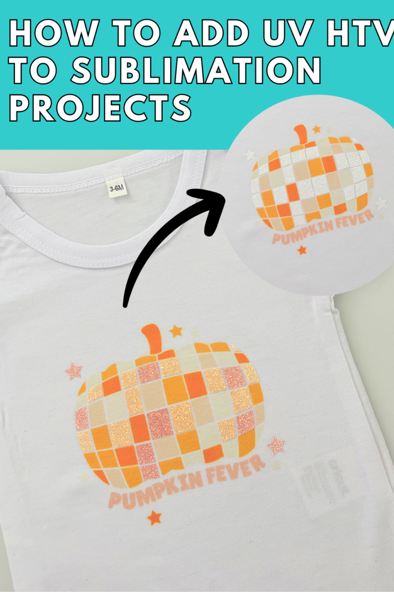How to Add HTV to Sublimation Projects – Michelle's Party Plan-It