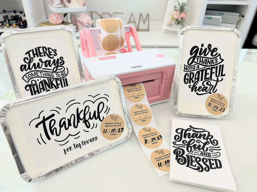 Pack Thanksgiving Leftovers with Munbyn - Michelle's Party Plan-It