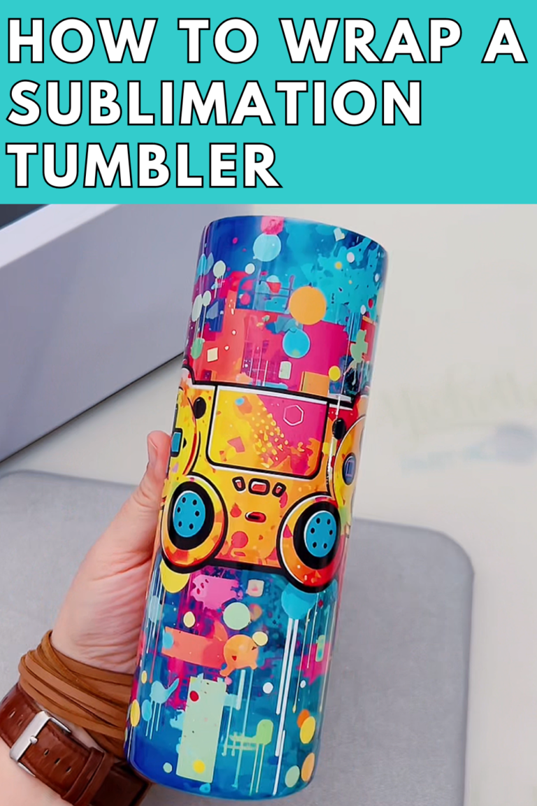How to Wrap a Sublimation Tumbler - Michelle's Party Plan-It