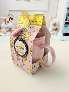 DIY Mug Gift Boxes with Sublimation - Michelle's Party Plan-It