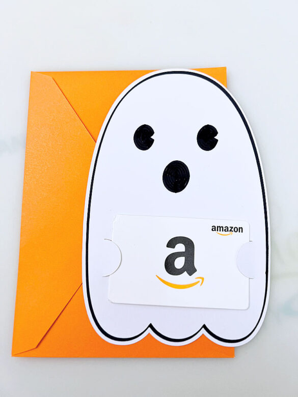 DIY Ghost Gift Card Holder with Cricut – Michelle's Party Plan-It
