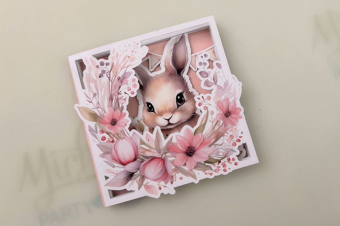 How to Make a 3D Multi-Layer Card with Cricut - Michelle's Party Plan-It