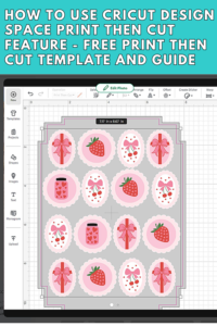 How to Use Cricut Design Space Print Then Cut Feature - Michelle's ...