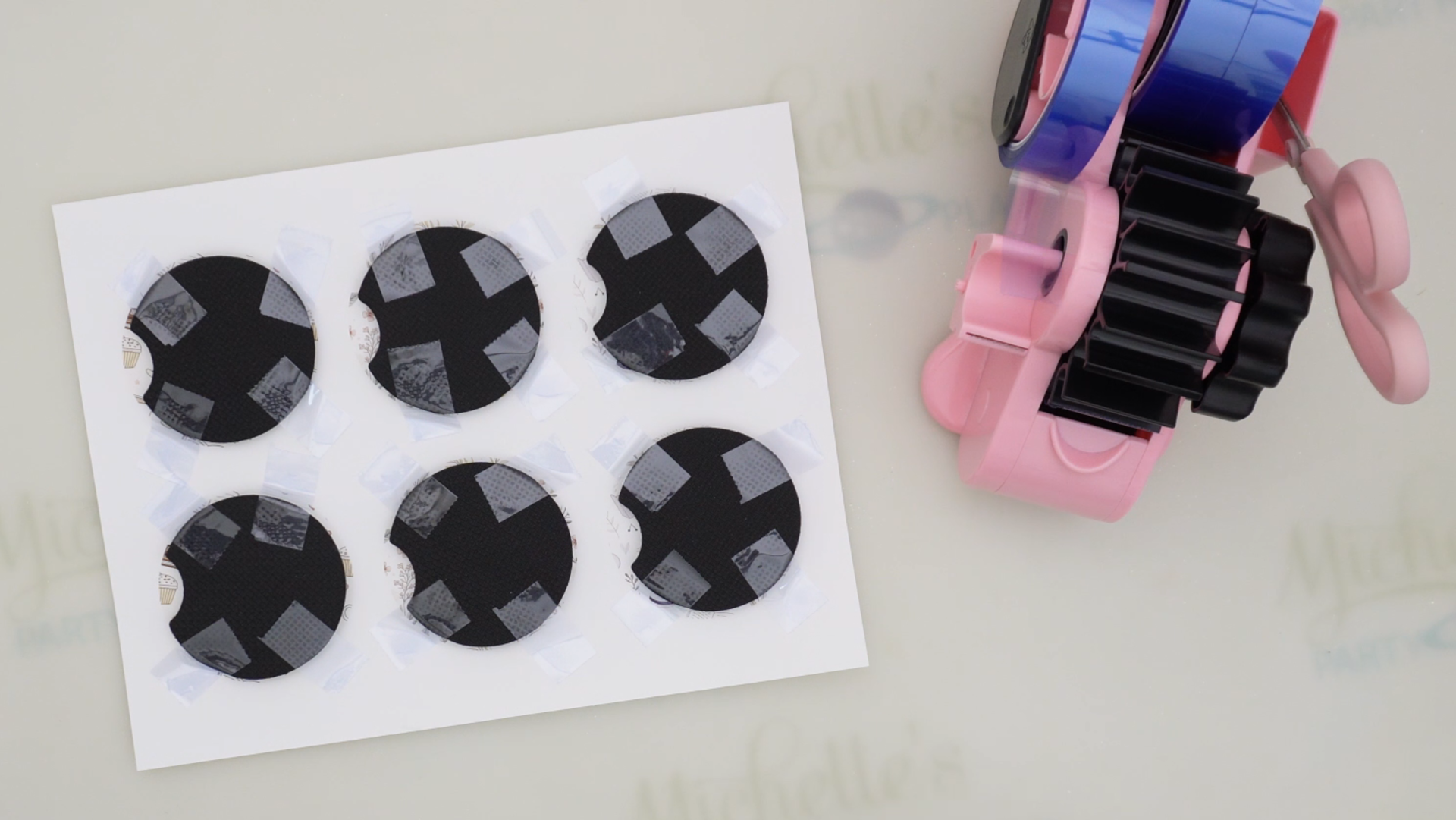 How to Make Sublimation Car Coasters - Michelle's Party Plan-It