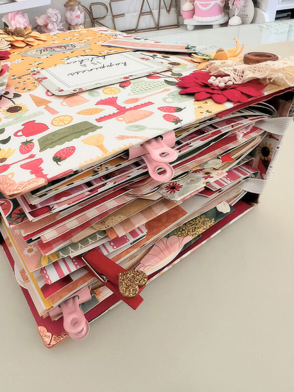 How I Turned a Box of Recipes Into a Junk Journal Recipe Book ...