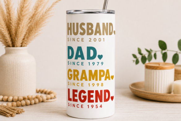 How to Make Personalized “Since” Sublimation Tumblers - Michelle's ...